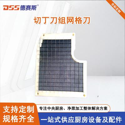 苏州台乙切菜机刀盘果蔬加工厂设备DQC-601/611丁刀组网刀