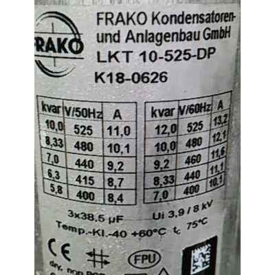 电容LTK 10-525-DP K18-0606