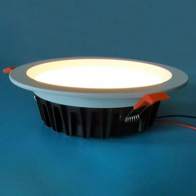 led筒灯16w嵌入式防眩天花灯客厅吊顶开孔Ф145mm无主灯24V电压