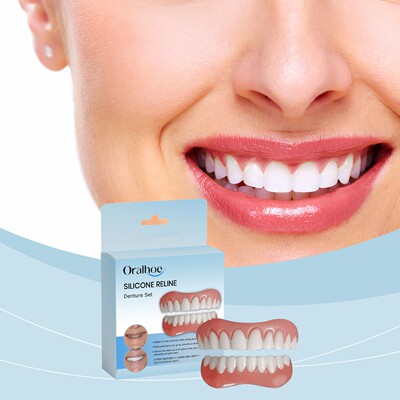 ORALHOE Denture Enhancement Kit - Aesthetic and Comfort Impr