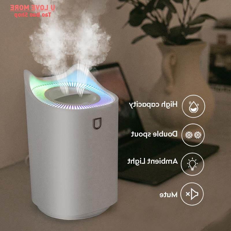 3L空气加湿器精油芳香扩散器双喷嘴
