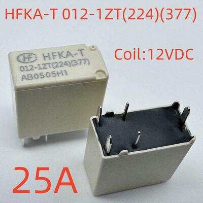 全新 5脚 车载继电器 HFKA-T 012-1ZST/1ZSPT/1ZT KAC-12V