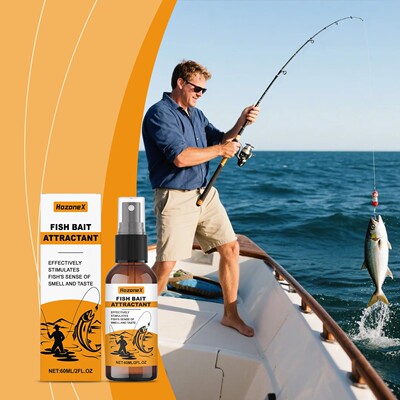 HozoneX Fish Attractant Sweet Flavor Bait Portable Reservoir