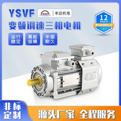 TUOSU拓速电机YSVF变频调速电动机YSVF铝壳变频电机Y2VF变频电机