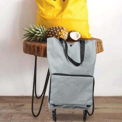 Reusable Grocery Bags Foldable Portable Shopping Tug Wagons