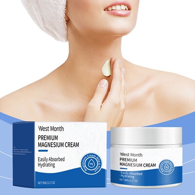 WEST MONTH Sleep Magnesium Cream - Body Moisturizer with Ref