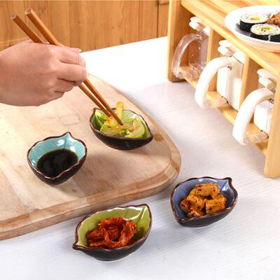 Dishes, ceramic oil dishes, vinegar dishes, seasoning dishes