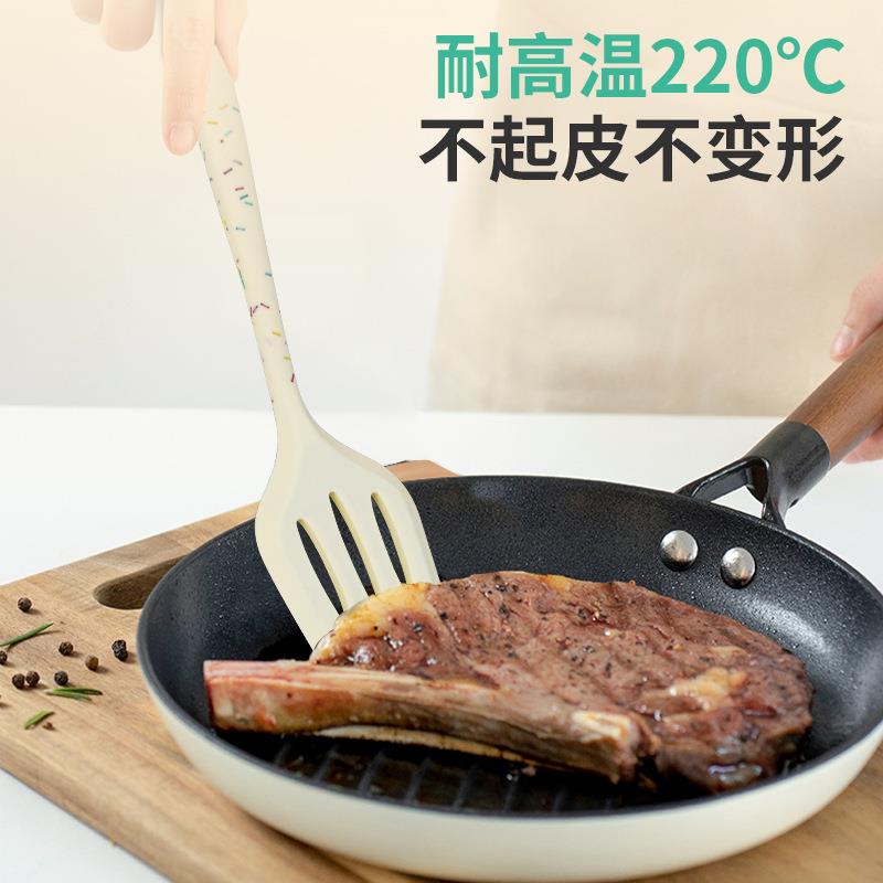 厨房耐高温防滑硅胶厨用具不锅烹饪铲烹饪料理铲勺沾GJ42-11子套