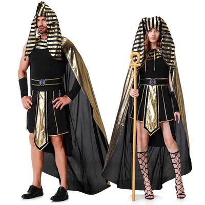 Halloween Egyptian Pharaoh Queen Ancient Greek Roman Couple