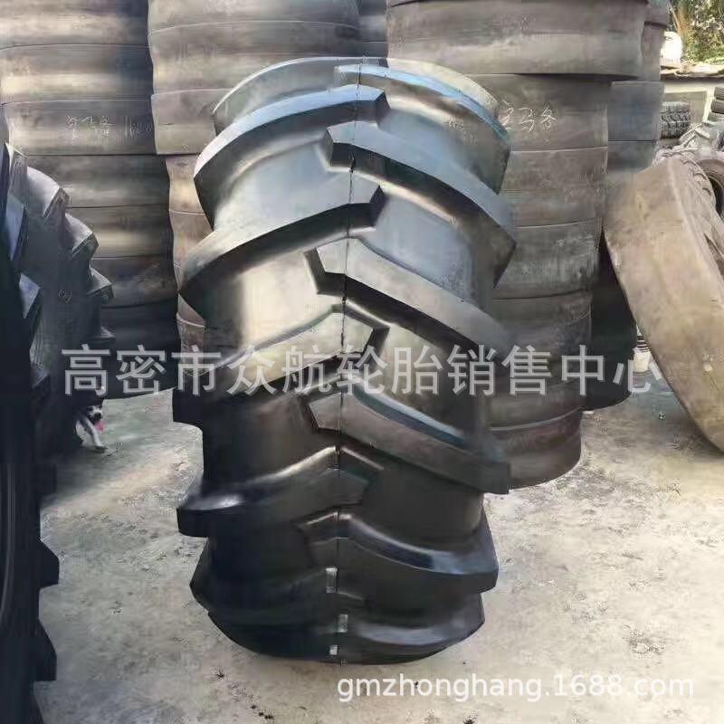 伐木28L-26粗人字真空工程轮胎30.5L-32林业机械轮胎23.5-25轮胎