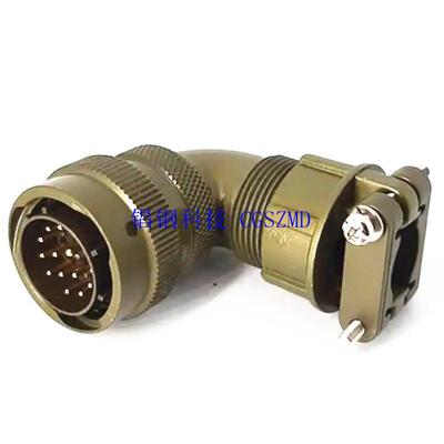 MIL26482-CPT06E-12-10S(SR)CPT02A-10-6P弯头连接器CT02E-8-4