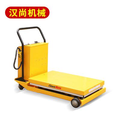 电动移动升降平台车MN-E752手推式升高1065mm液压台车750kg