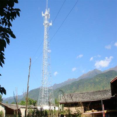 河北景县广川铁塔厂家直销各种通讯塔，钢结构塔，通信自立塔