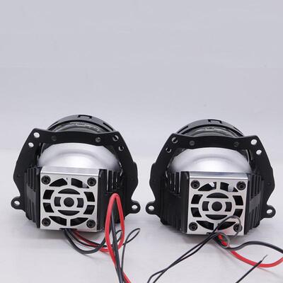 DC12V3寸双光透镜 N76S3专业三代43W白光5500-6500K单灯杯前照灯