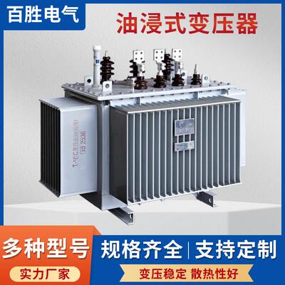 S11/S13/30-2500Kva油浸式变压器户外全铜高压柱上电力变压器节能