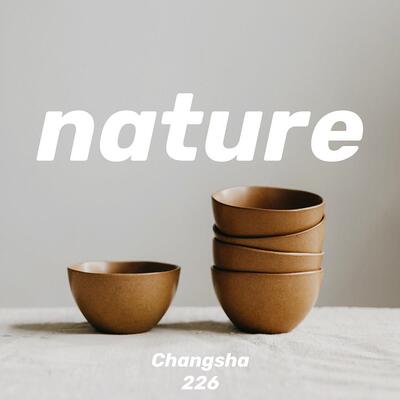 阿哈Home原来的米碗棕色哑光异形小碗不对称陶瓷覆古家庭餐厅