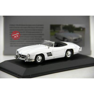 新款模金全新特价 原厂N 1:43 BEZ 奔驰 300 SL 老爷车 敞篷 合汽