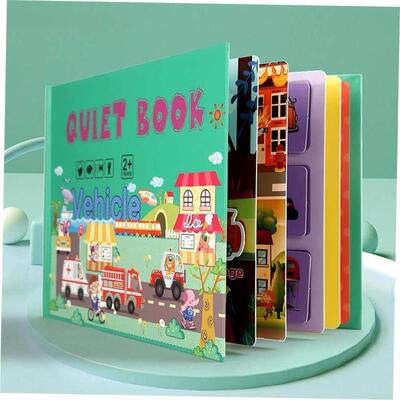 Quiet Book for Toddlers Montessori Interactive Toys Busy Boo