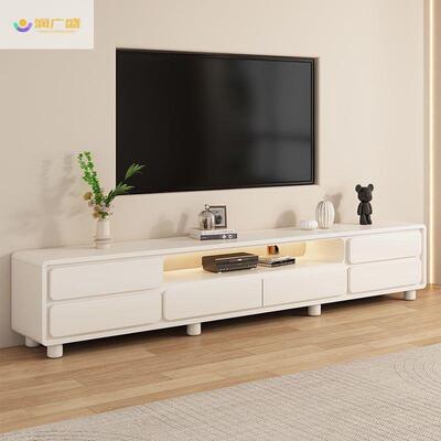 现代简约视柜茶电几组厅合WGN双层电视机柜客奶风油家用小户型落