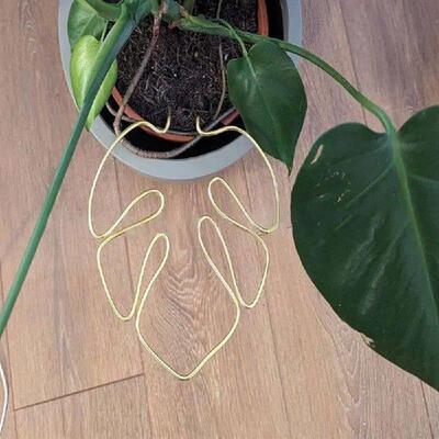Monstera Shaped Plant Support Plant Stake for Small To