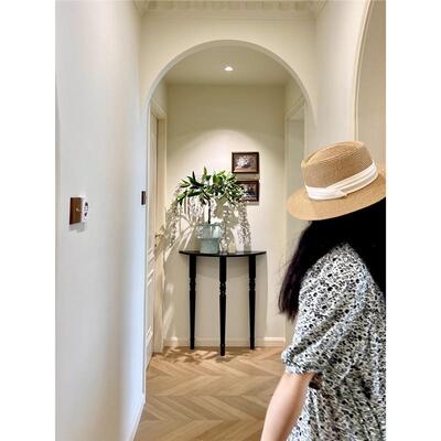 海景垂品丝茉HAIH0393莉仿真绿植假客厅高级小型中虹古桌花面玄关
