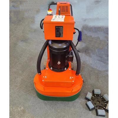 630型6头吸尘研磨机水泥混凝土地面打磨抛光机5.5kw车库车间磨地