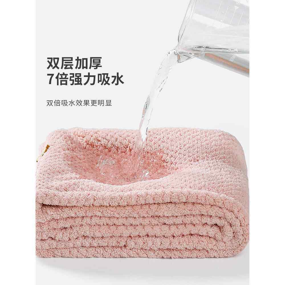 A5L干发帽吸水2021新款洗头发速干毛巾包头女加厚浴帽擦头巾可爱