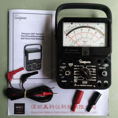 辛普森simpson模拟万用表260-8/P/RT/PRT/XI/XPI 260-9S/SP