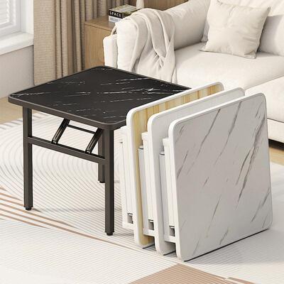 Foldable dining table, simple and practical for home use, su