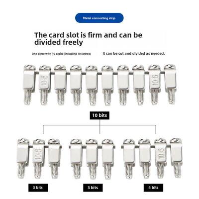 Uk2.5B端子排中心连接条Fbi10-6 uk3n5 N6N Ukk5Mbkkb短连接条