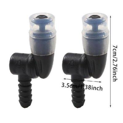 2pcs Hydration Drink Pack Replacement Bite Valve Nozzle