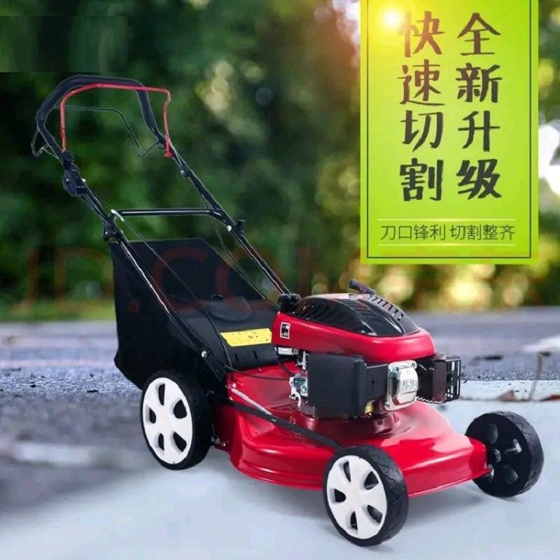 厂家170动力草坪机 四冲程手推式大功率果园修剪除草割草机