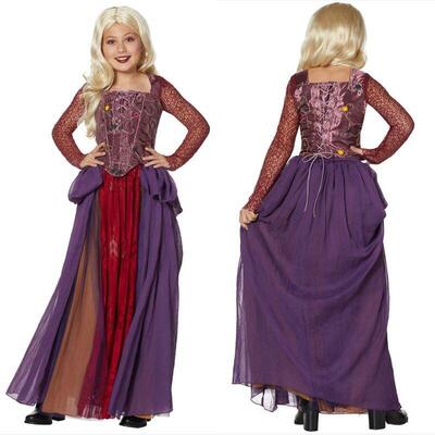 Medieval Palace Witch Costume, Kids