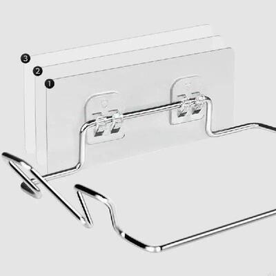 M7BB Wall Mounted Stainless Steel Garbage Bag Holder