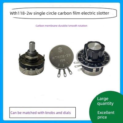 高品质单圈碳膜电位器，带1182w， 1k2k2, 4K7, 10K, 22K, 47K，