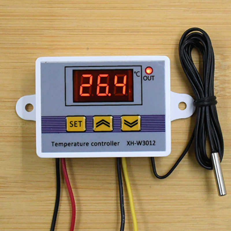 12v.数字 器保温温控0度温度控制-宠物xh机箱 w30121开关数显