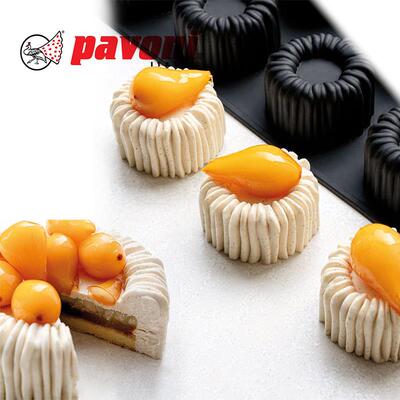 新品 意大利Pavoni花型硅胶模蛋糕模-PX4391-KE087