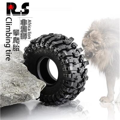 RS红蜘蛛1.9寸攀爬胎D90SCX10TRX4易控瑞泰通用攀爬胎非洲狮R92