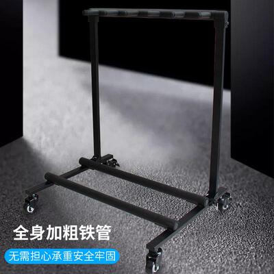 弗兰多他头吉他支架5把UKL吉架带轮格立式吉排架电吉他架贝斯他琴