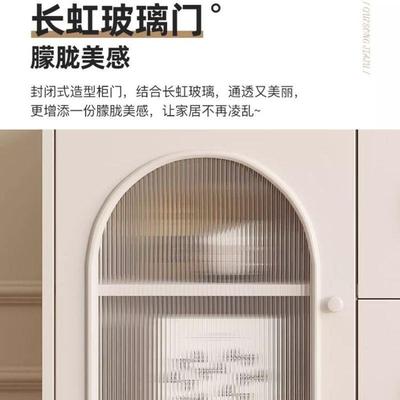 实木柜10726餐边柜柜斗小户型轻奢收纳柜储物柜橱家用客厅简约墙