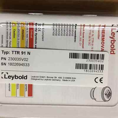 Leybold莱宝真空计老款TTR91N/PTR90N/TTR81N真空规管现货供应