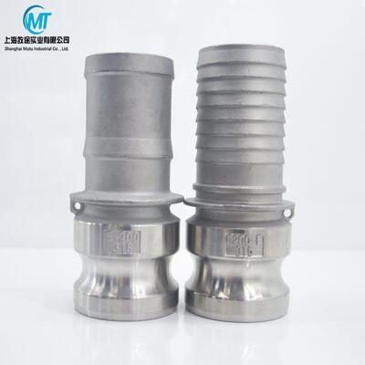 MUTONE不锈钢SS316快接CAMLOCK-E凸轮锁紧快速接头