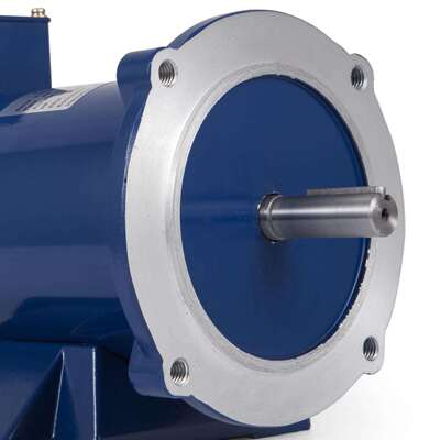 永磁直流电机12V 1HP额定转速1750rpm 56c法兰电机24V 90V 1/2hp