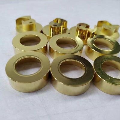 本地五金电镀厂家 镀金镀银镀镍 挂镀滚镀 镜面抛光 CNC来料定制