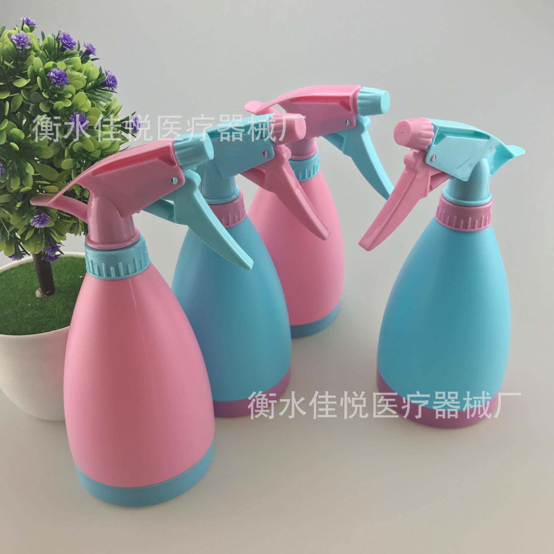 500ml 毫升糖果色 喷雾瓶 浇花瓶 花壶喷壶 塑料喷雾器 园艺工具