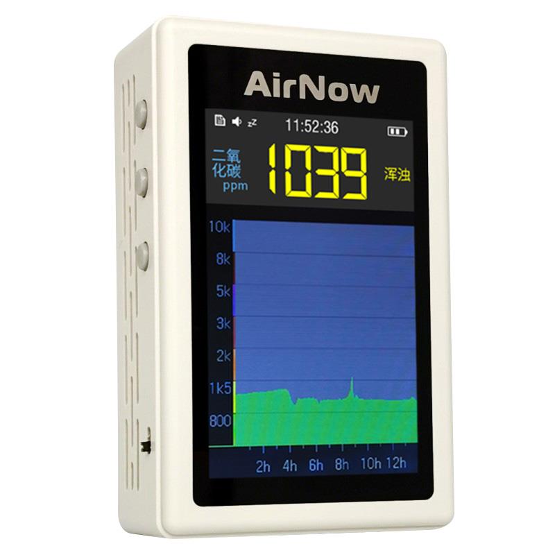 高档特测甲醛PM2.5二氧化碳iCO2检测仪达iF远程专业精W准空气粒子