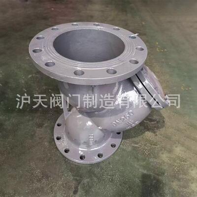 Y型铸钢过滤器GL41H-16C大口径法兰排污渣耐腐蚀蒸汽高温过滤器