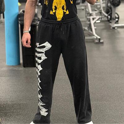 Sports pants, gym fitness running training pants, cotton