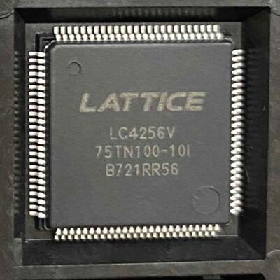 LC4256V-75TN100-10I QFP100封装 可编程逻辑芯片