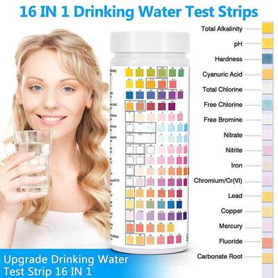 16 in 1 Drinking Water Test Kit, Water Testing Kits for Drin